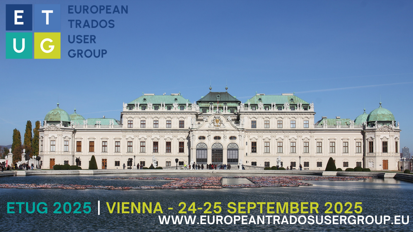 European Trados User Group - ETUG 2025 - Programme